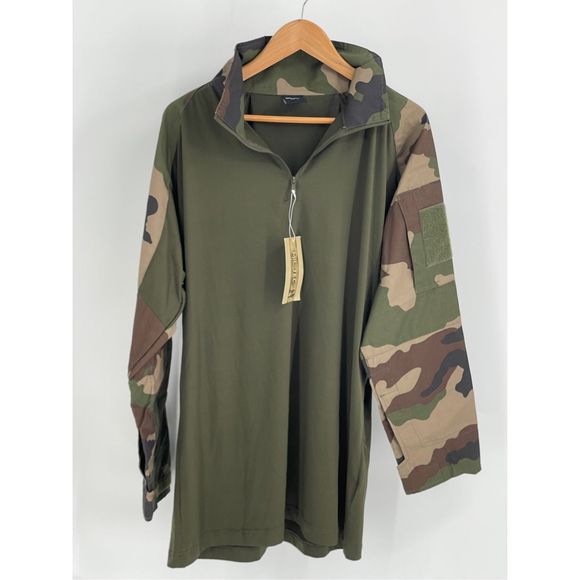 Mil Tec | Other | Mil Tec Woodland Combat Shirt Mens Size Xl Green ...